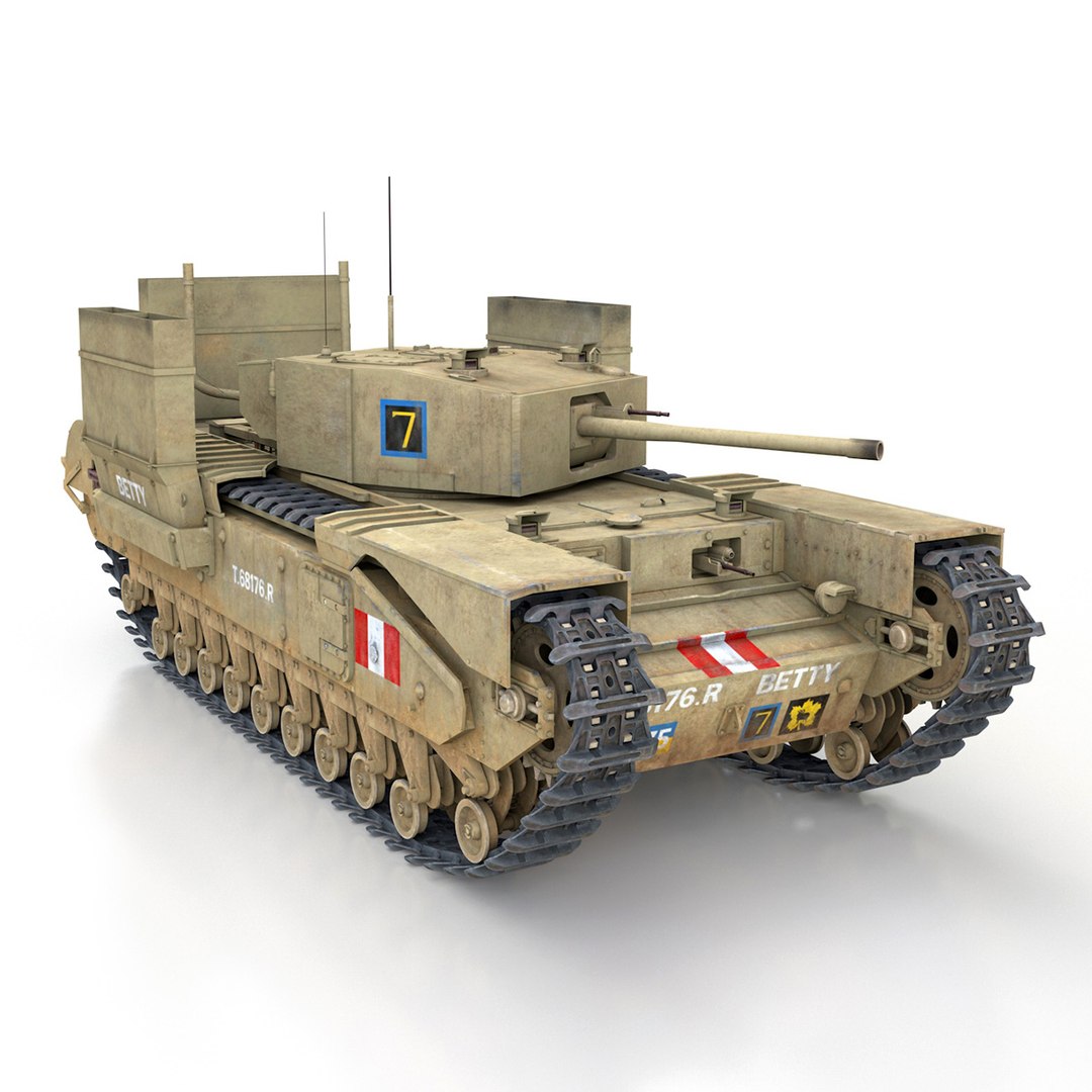 British Churchill Mk Iii 3D Model - TurboSquid 1260767