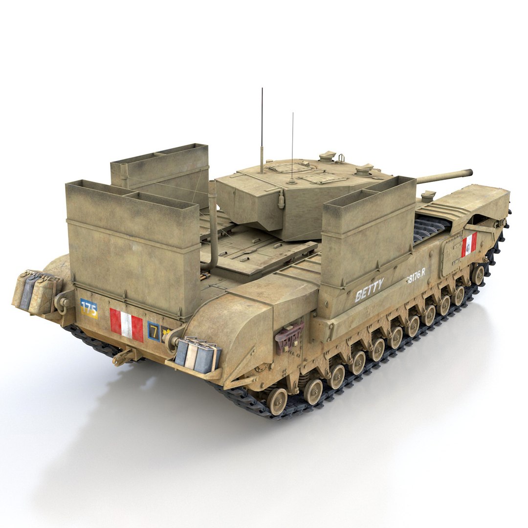 British Churchill Mk Iii 3D Model - TurboSquid 1260767