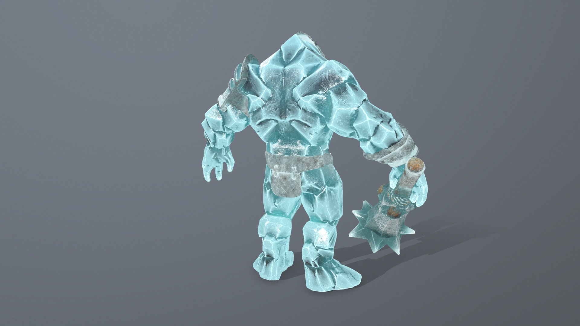 3D ice monster - TurboSquid 1923980