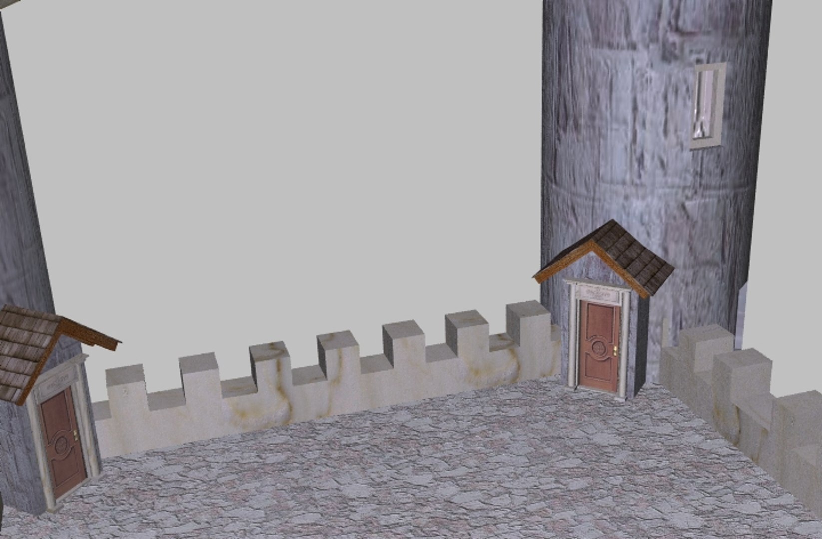 3d Model Of Castle Fantasy