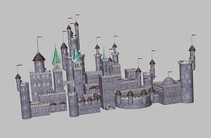 Castle 3D Models for Download | TurboSquid