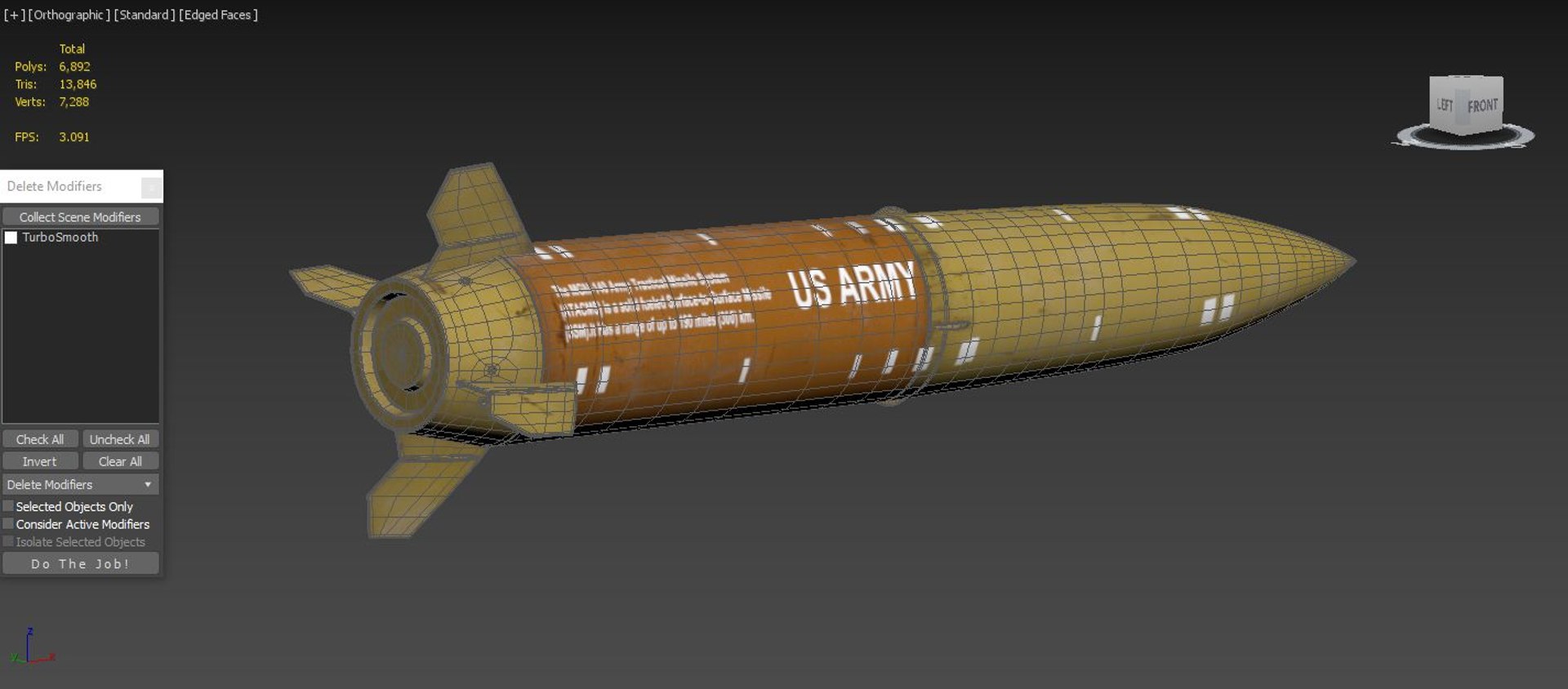 MGM-140-164-168 Army Tactical Missile System 3D Model - TurboSquid 2241844