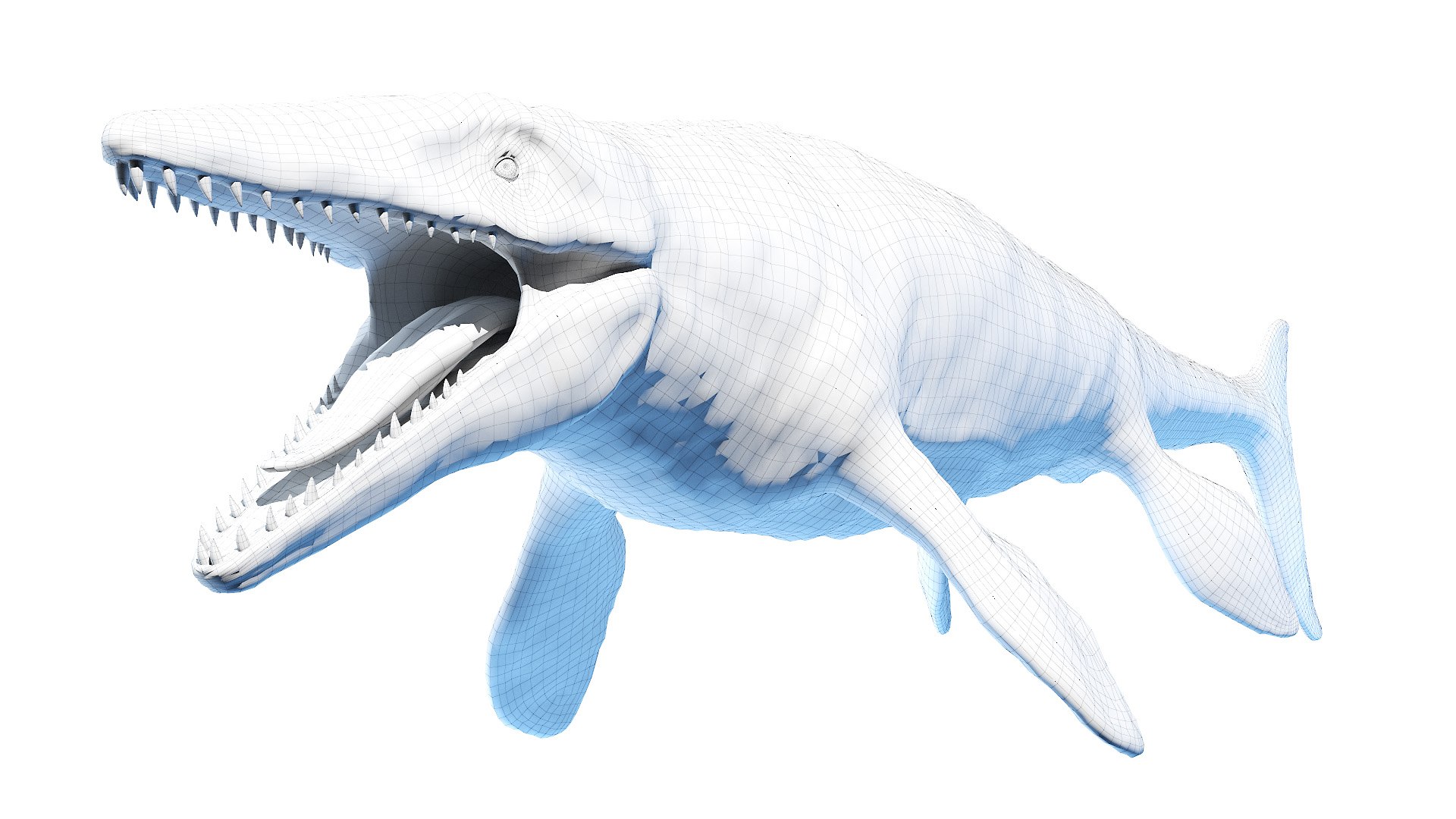 Tylosaurus 3D Model - TurboSquid 1641409