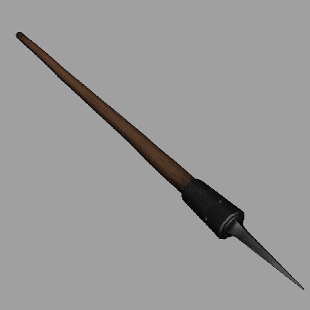 3d Model Goedendag Medieval Weapon