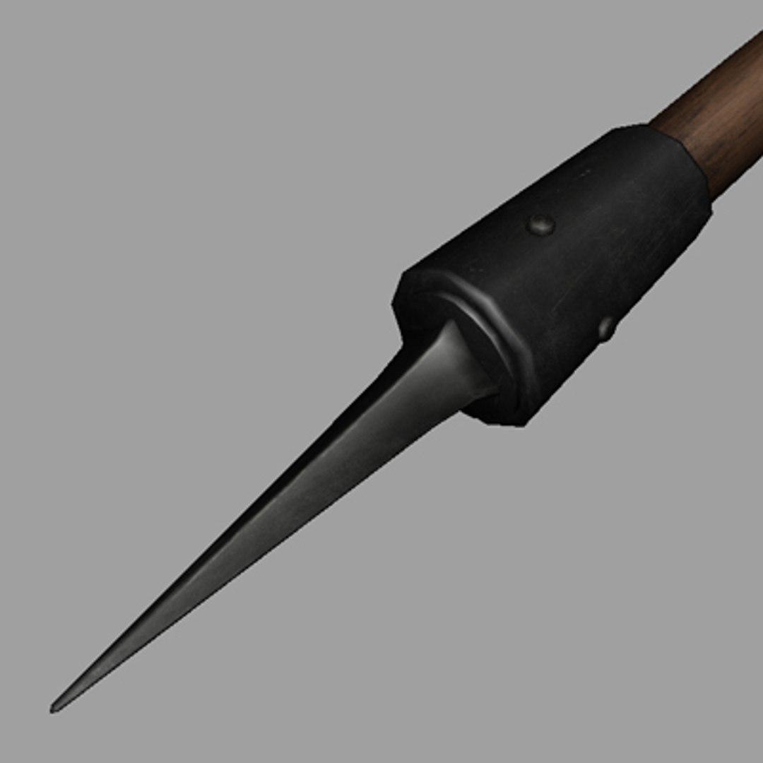3d Model Goedendag Medieval Weapon