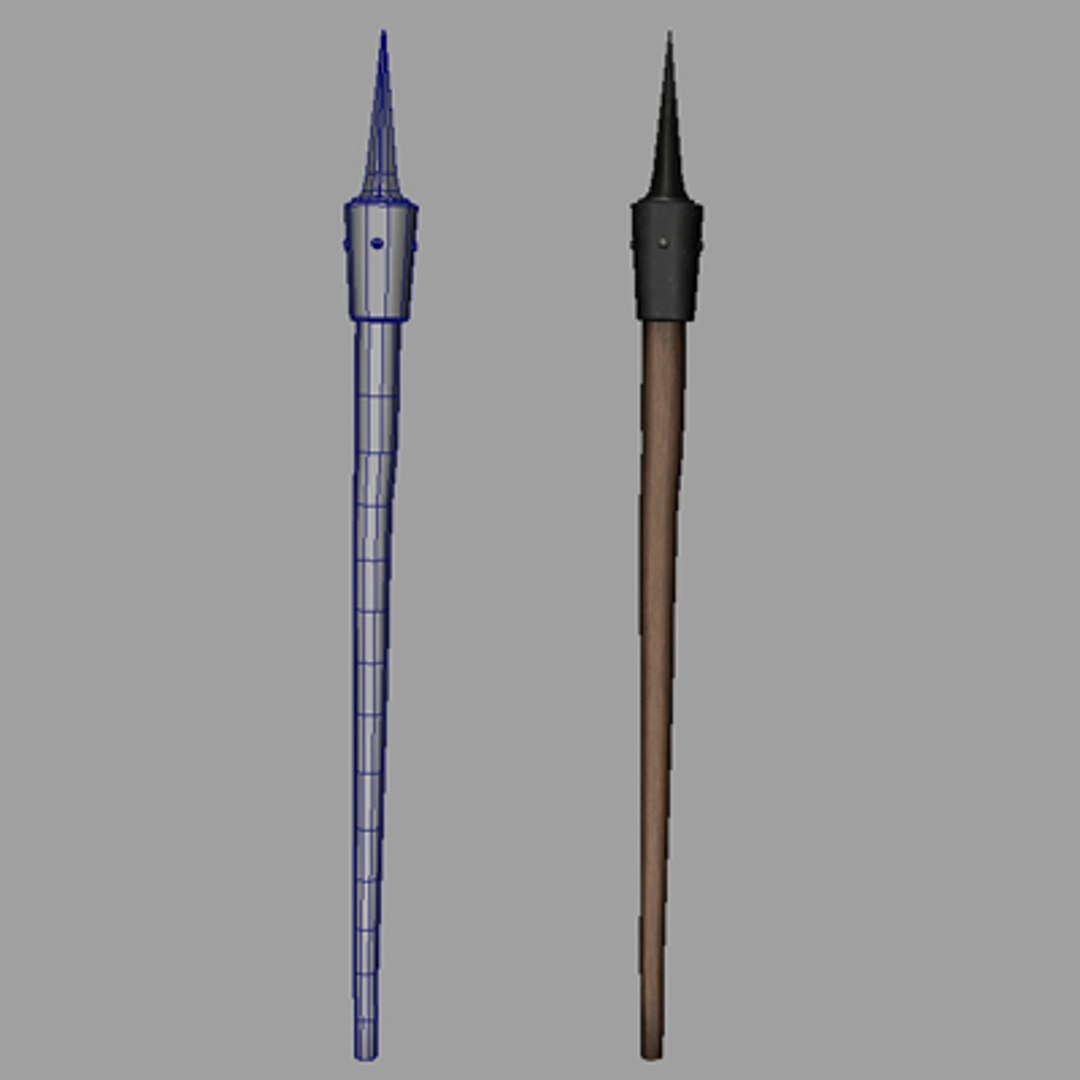 3d Model Goedendag Medieval Weapon