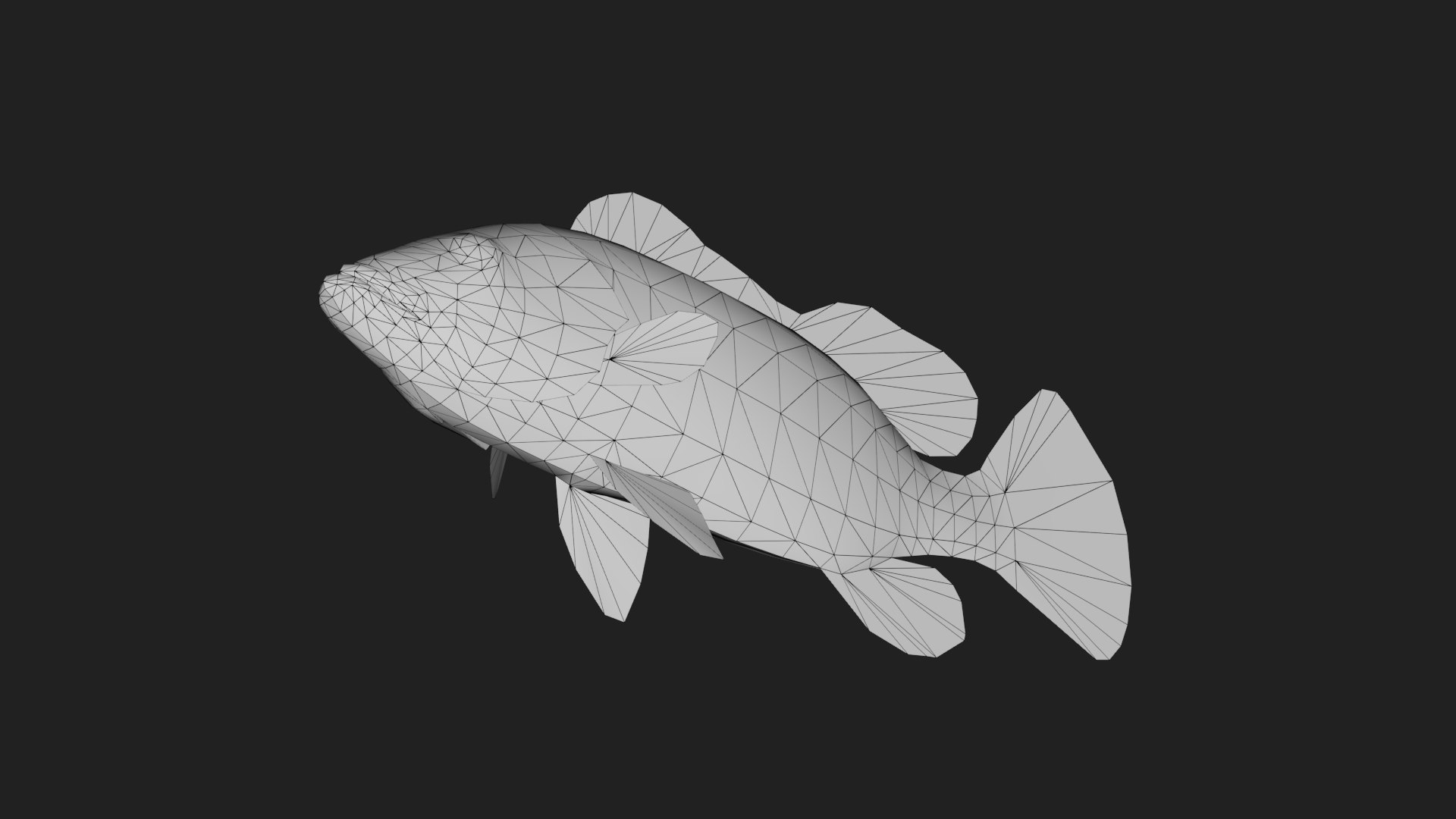 3D model Bass fish - TurboSquid 2123110