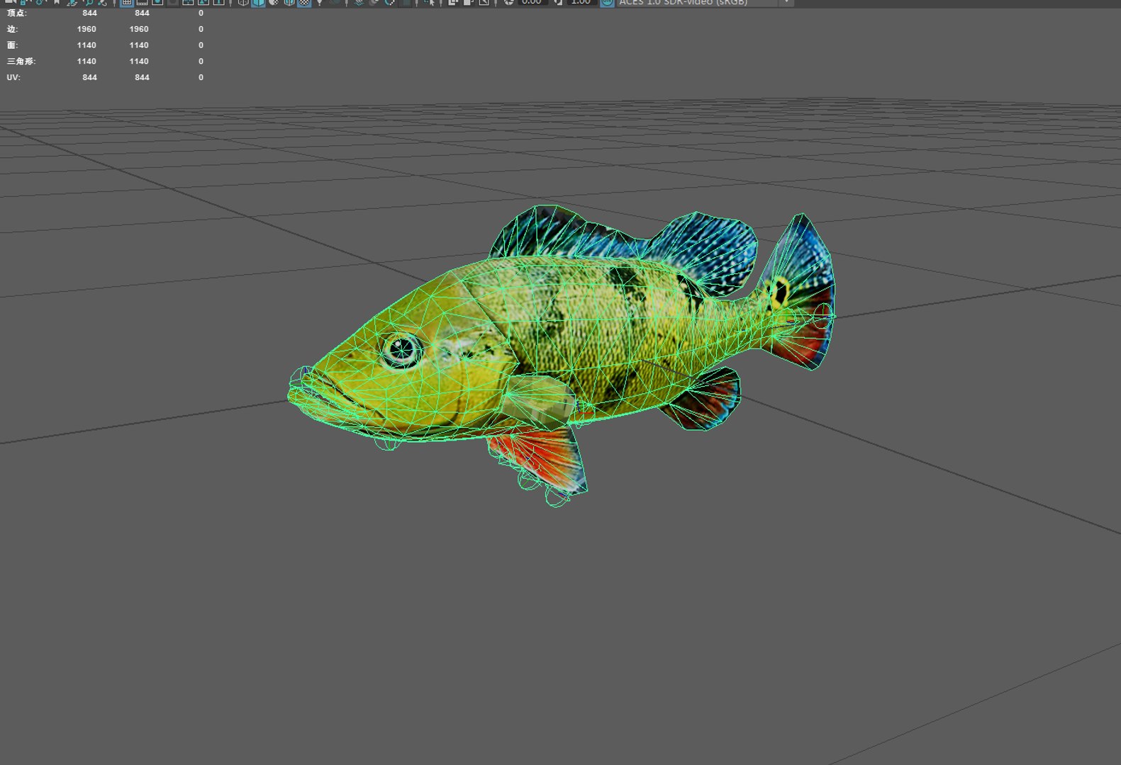 3D model Bass fish - TurboSquid 2123110