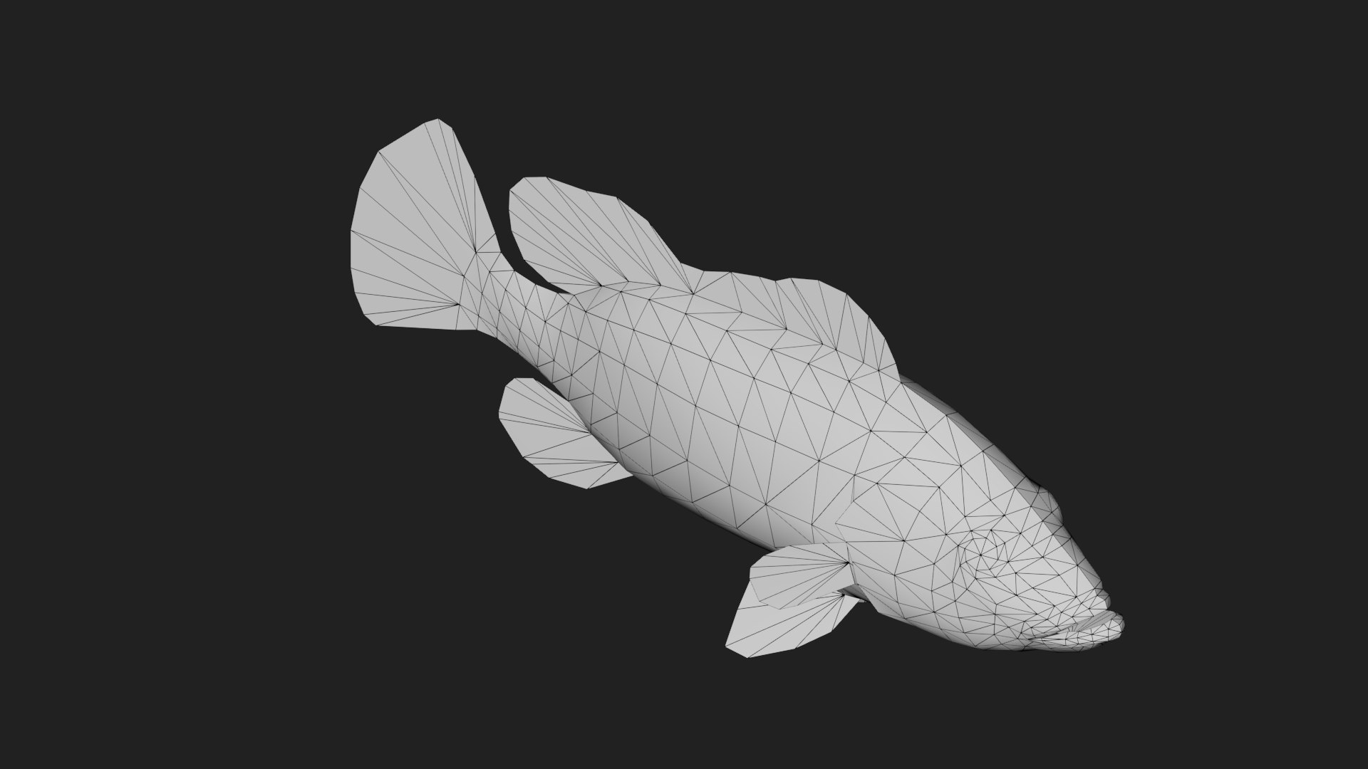 3D model Bass fish - TurboSquid 2123110