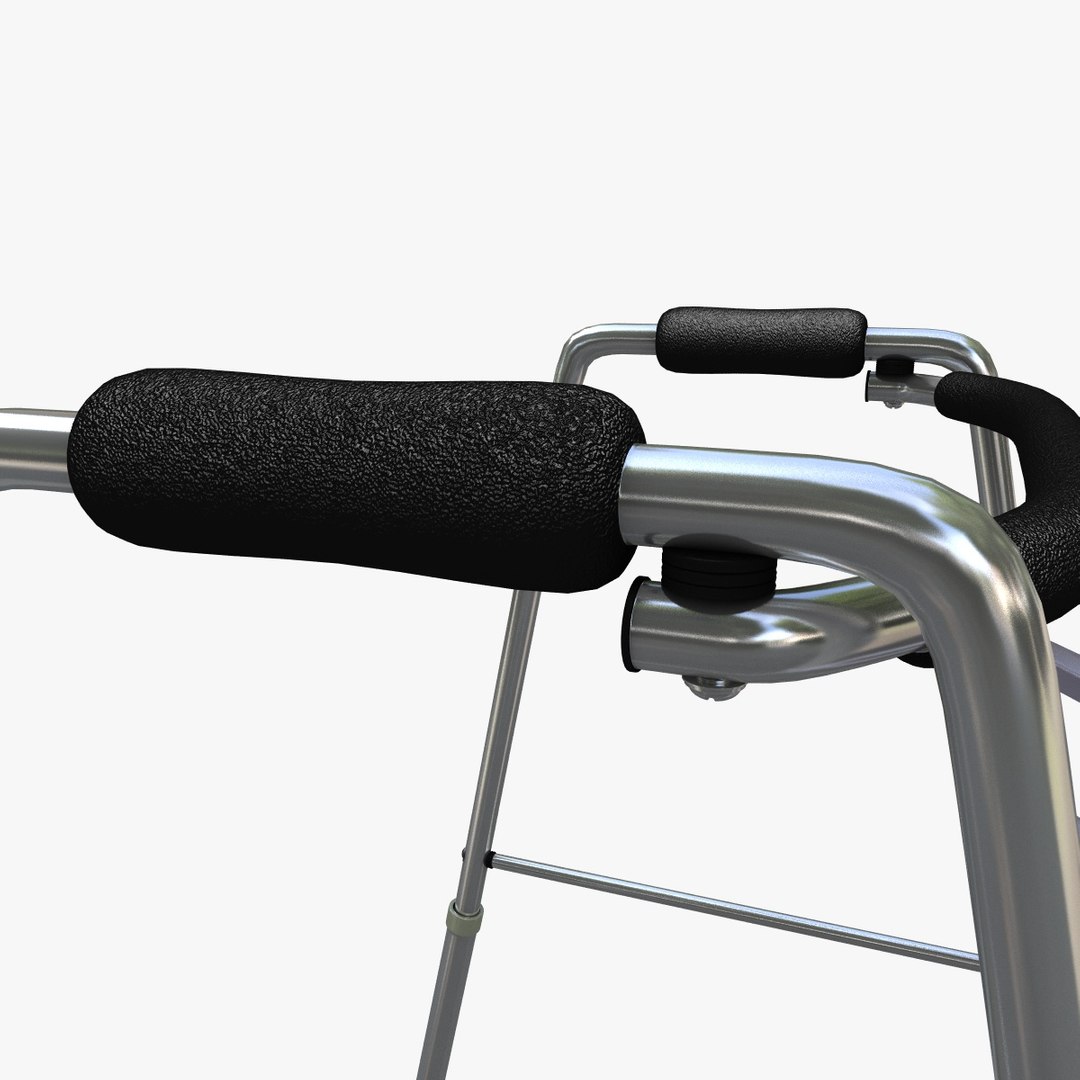 walker walking frame 3d c4d