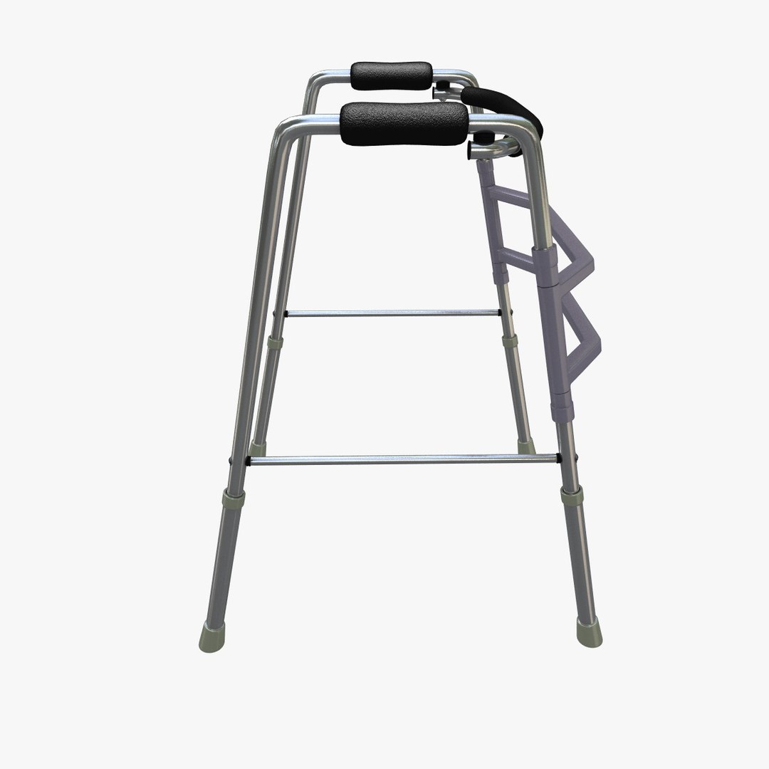 walker walking frame 3d c4d