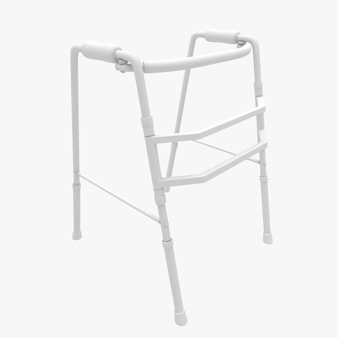 walker walking frame 3d c4d