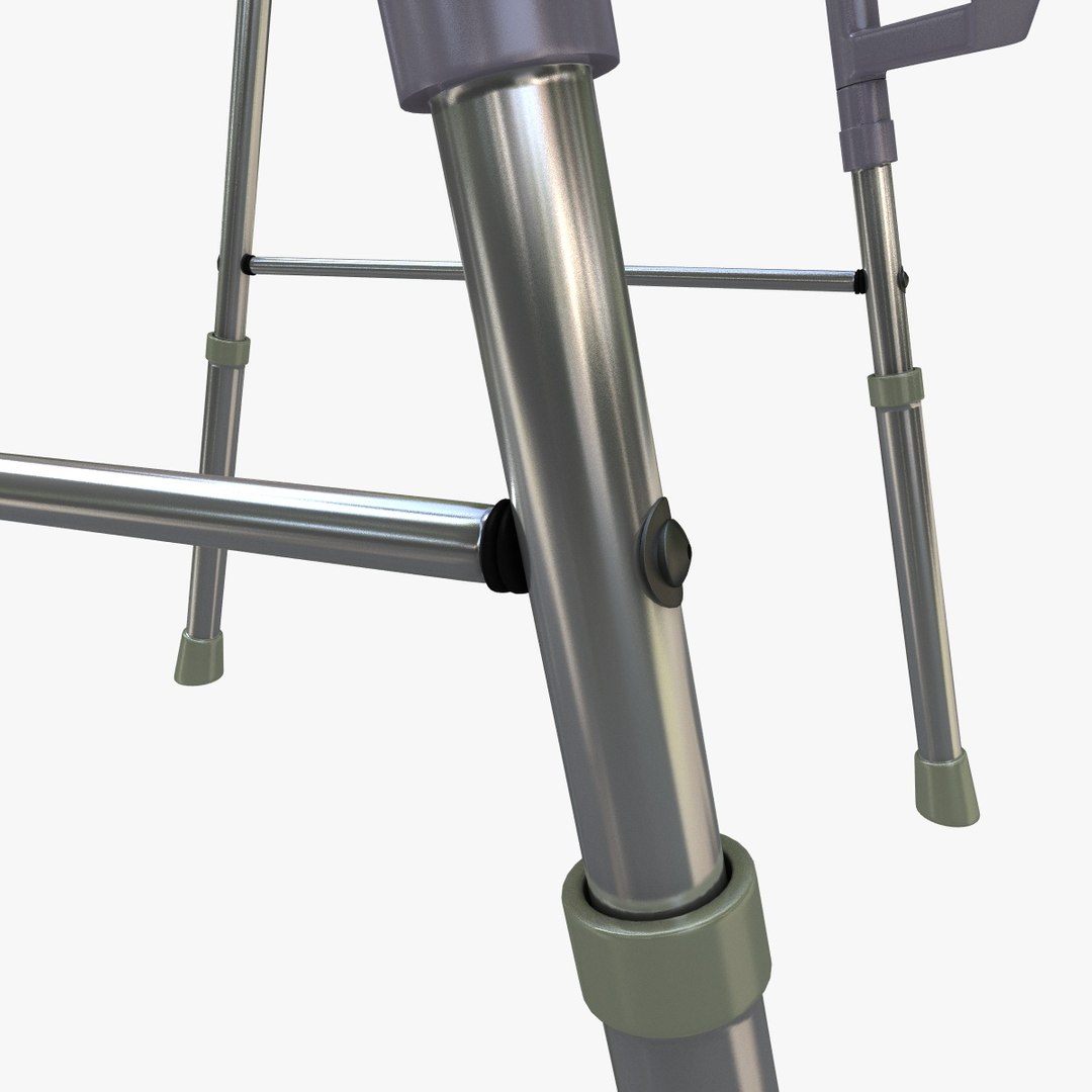 walker walking frame 3d c4d