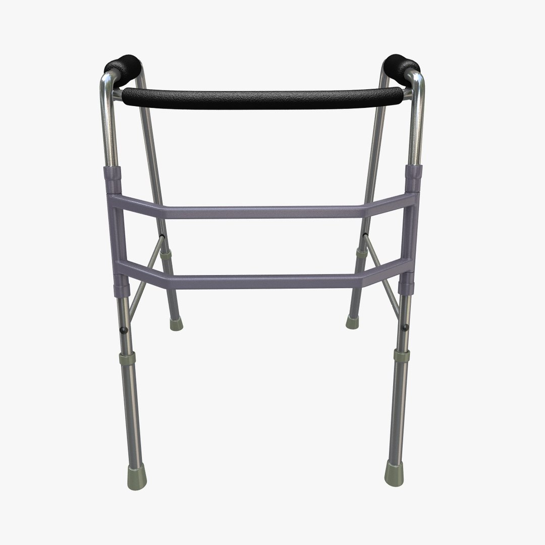 walker walking frame 3d c4d