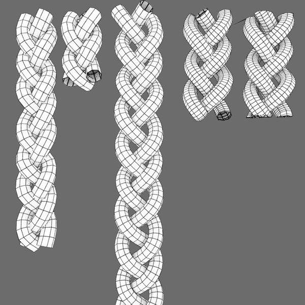 Braid 3D model - TurboSquid 1666321