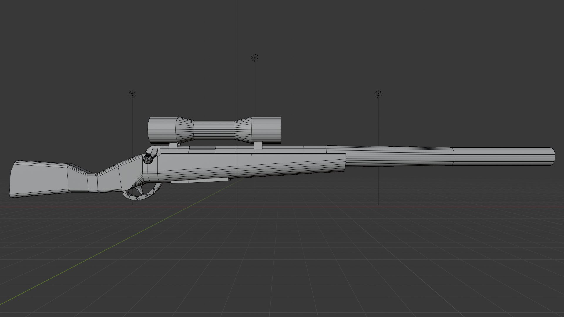 3D Simple Sniper Model Model - TurboSquid 2219078