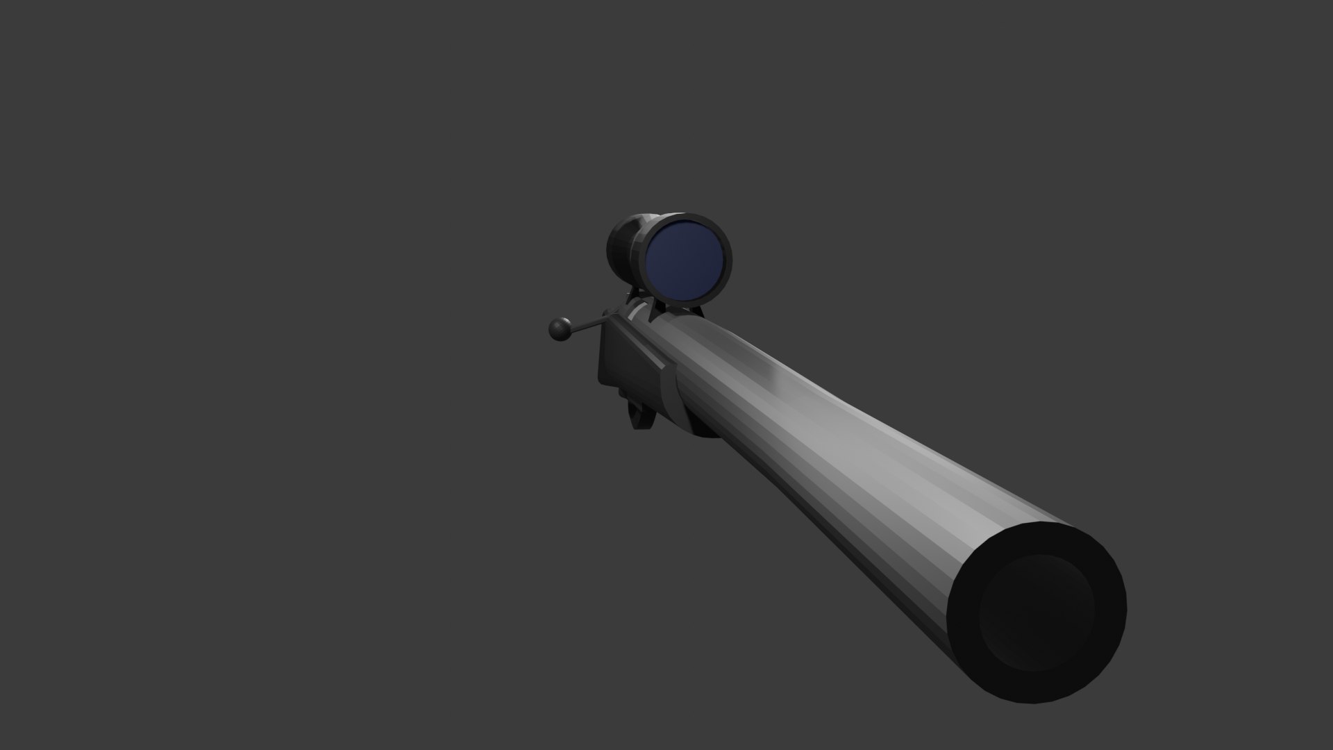 3D Simple Sniper Model Model - TurboSquid 2219078