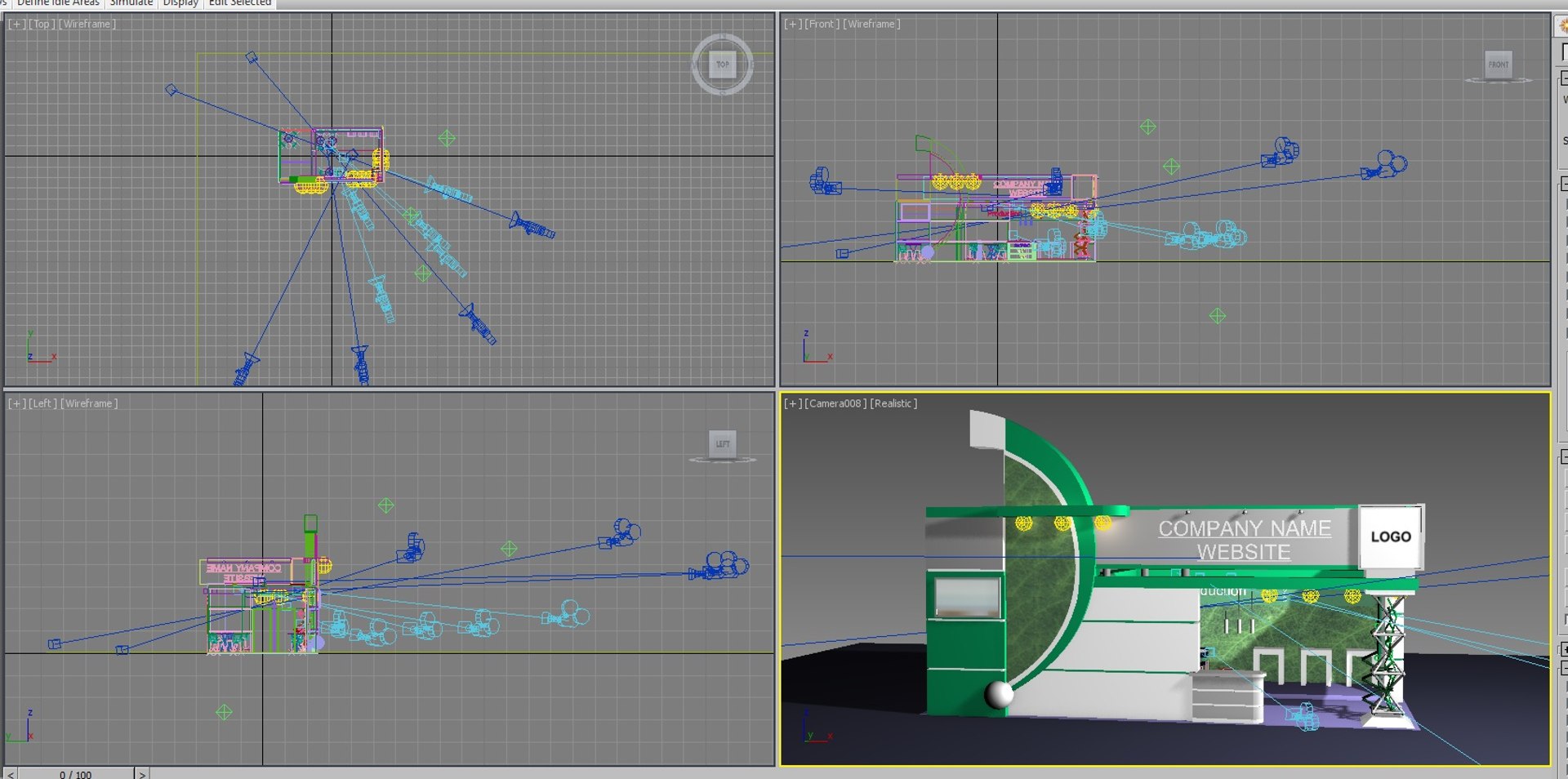Expo pharmaceutical 3D model - TurboSquid 1336426
