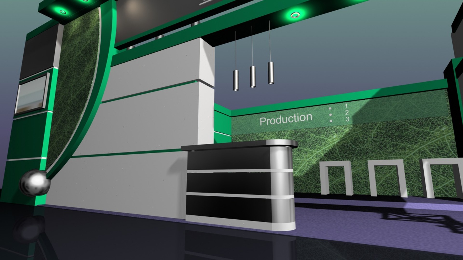 Expo pharmaceutical 3D model - TurboSquid 1336426