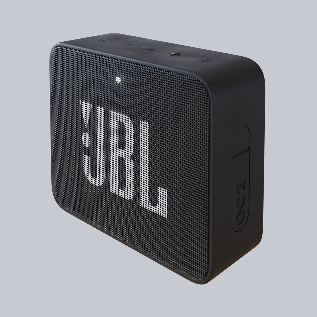 3D Model JBL GO 2 Portable Speaker - TurboSquid 2207444