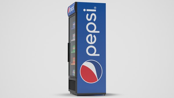 百事可乐冰箱展示3D模型 - TurboSquid 1639979