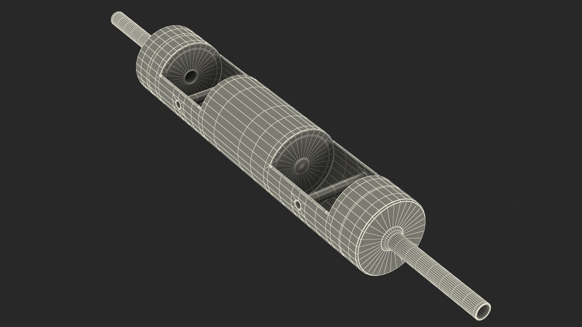3D Steel Log Bar For Training 10 Inch Model - TurboSquid 1971824