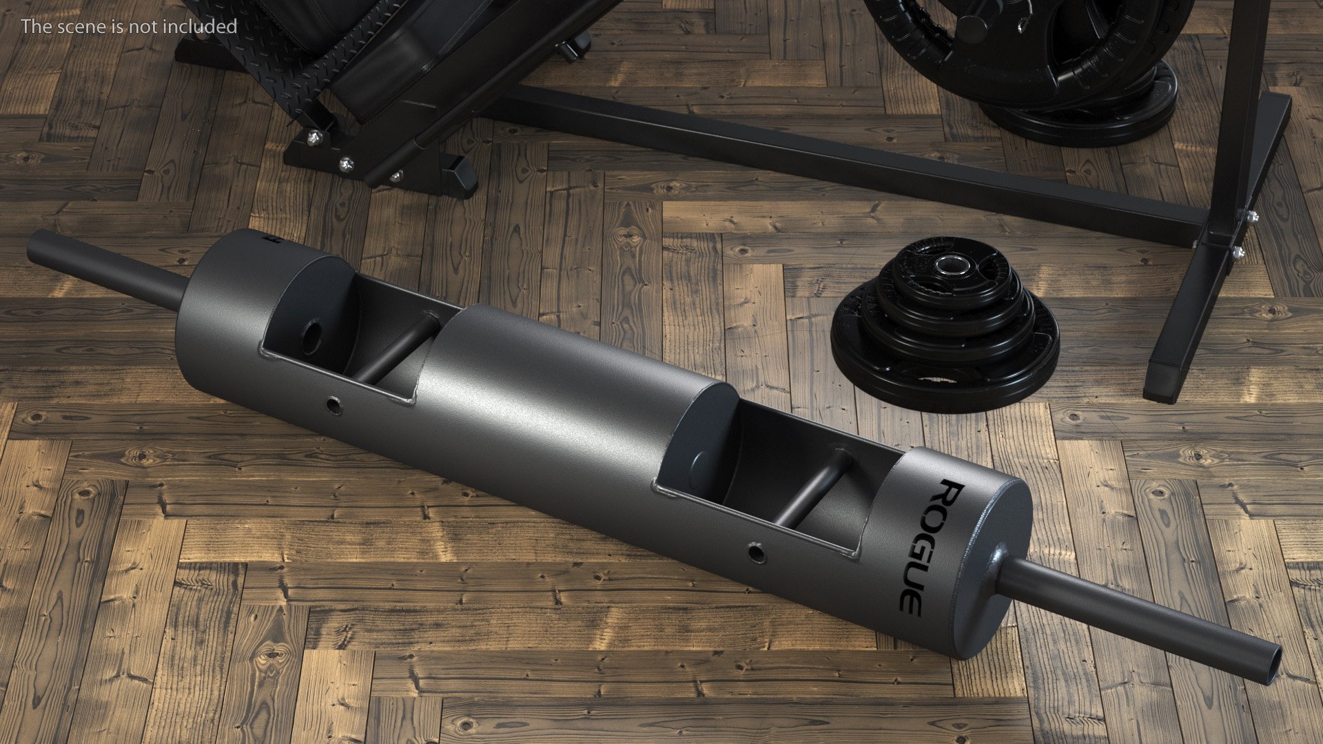 3D Steel Log Bar For Training 10 Inch Model - TurboSquid 1971824