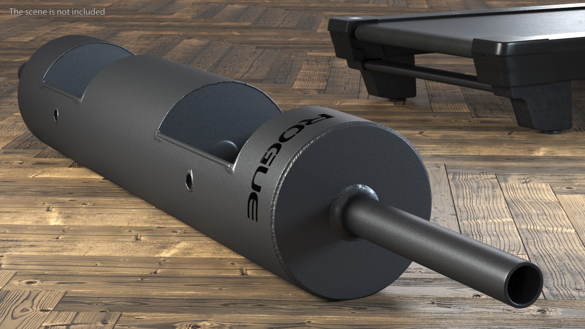 3D Steel Log Bar For Training 10 Inch Model - TurboSquid 1971824