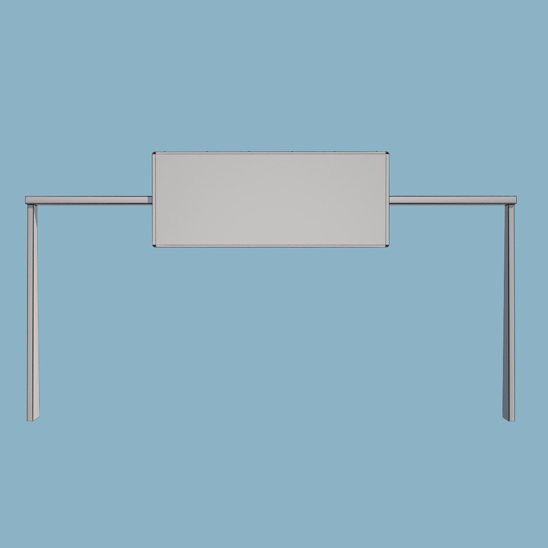 3ds overhead gantry sign