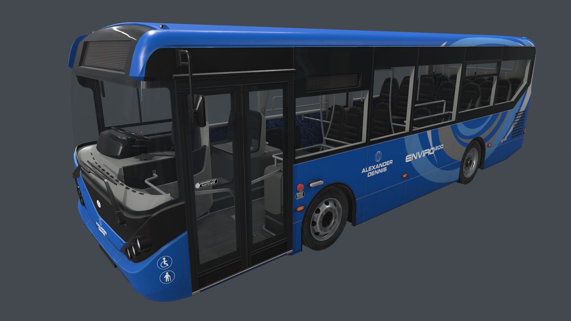 3D Model Real-time Enviro200 Britain S - TurboSquid 1539455
