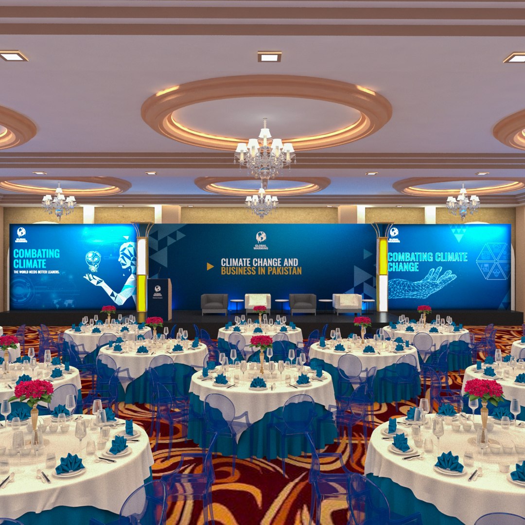 3D Corporate Event Design - TurboSquid 2173013