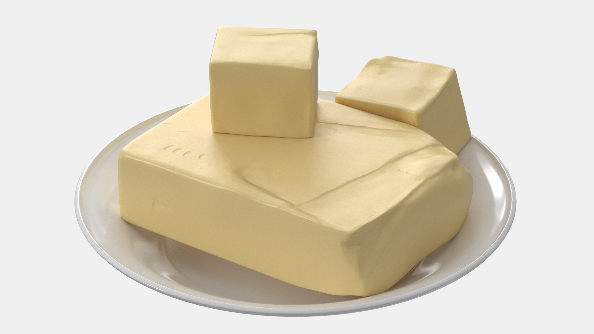Realistic Butter 3D Model - TurboSquid 1185974