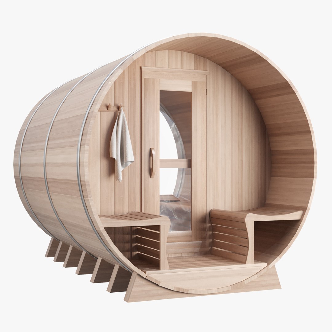 Panoramic View Saunas Model - TurboSquid 2081685