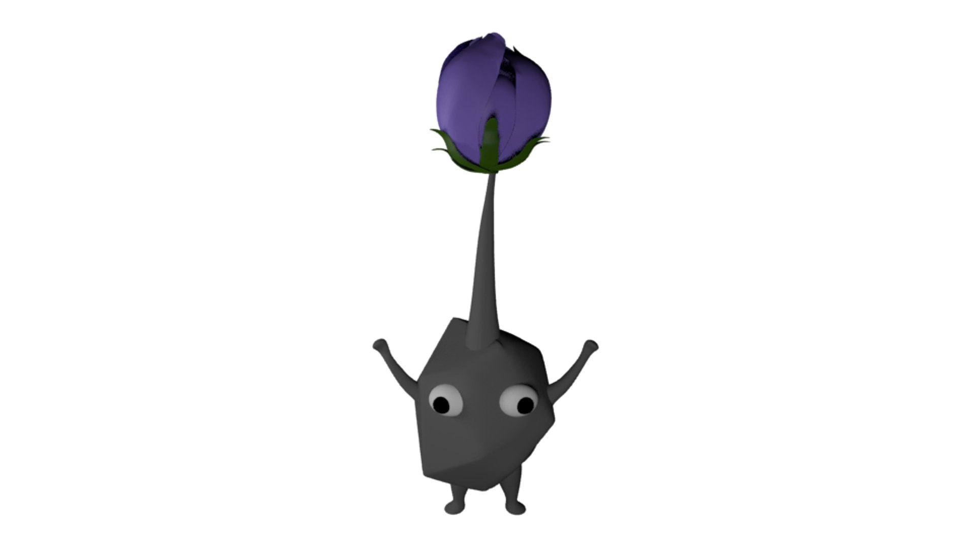 3D rock pikmin model - TurboSquid 1653707