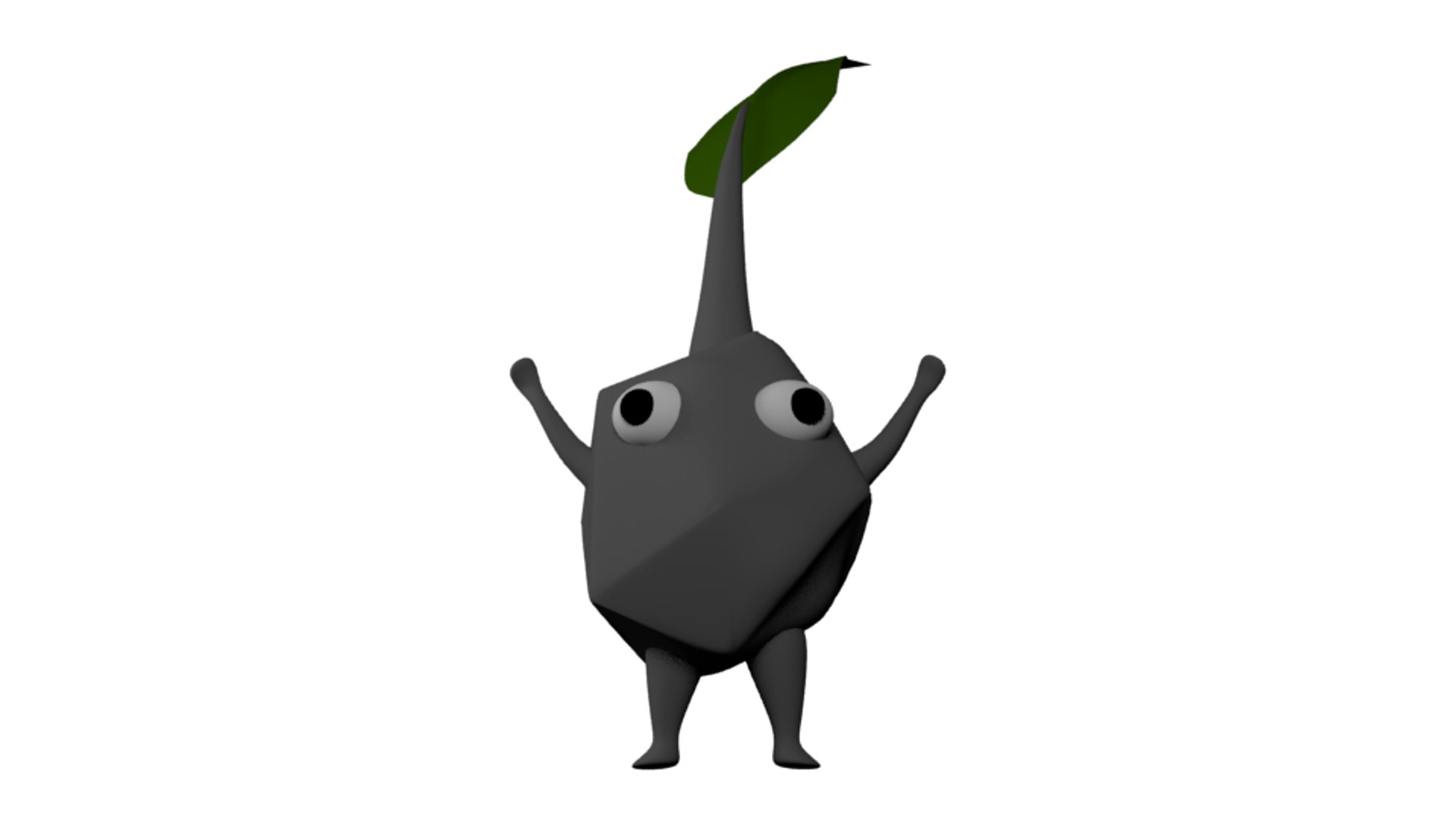 3D Rock Pikmin Model - TurboSquid 1653707