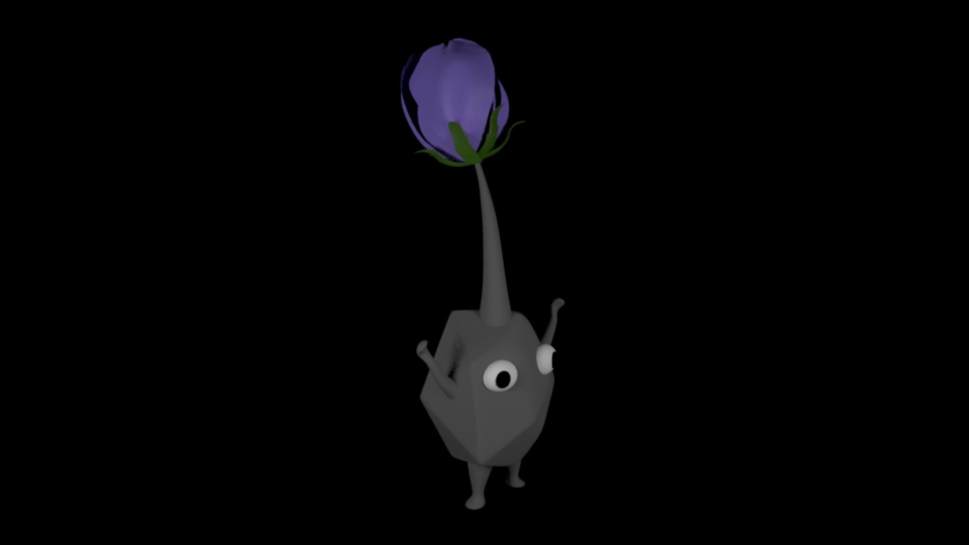 3D rock pikmin model - TurboSquid 1653707