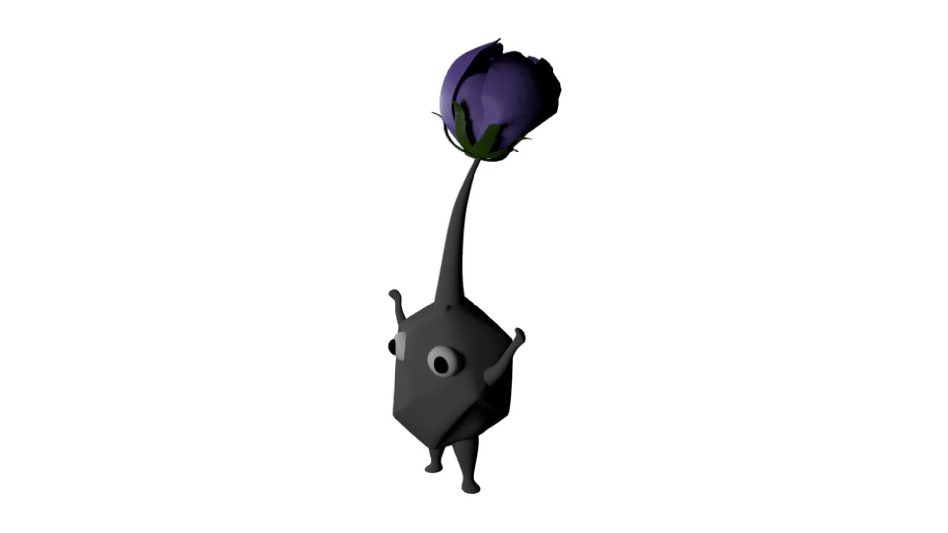 3D rock pikmin model - TurboSquid 1653707