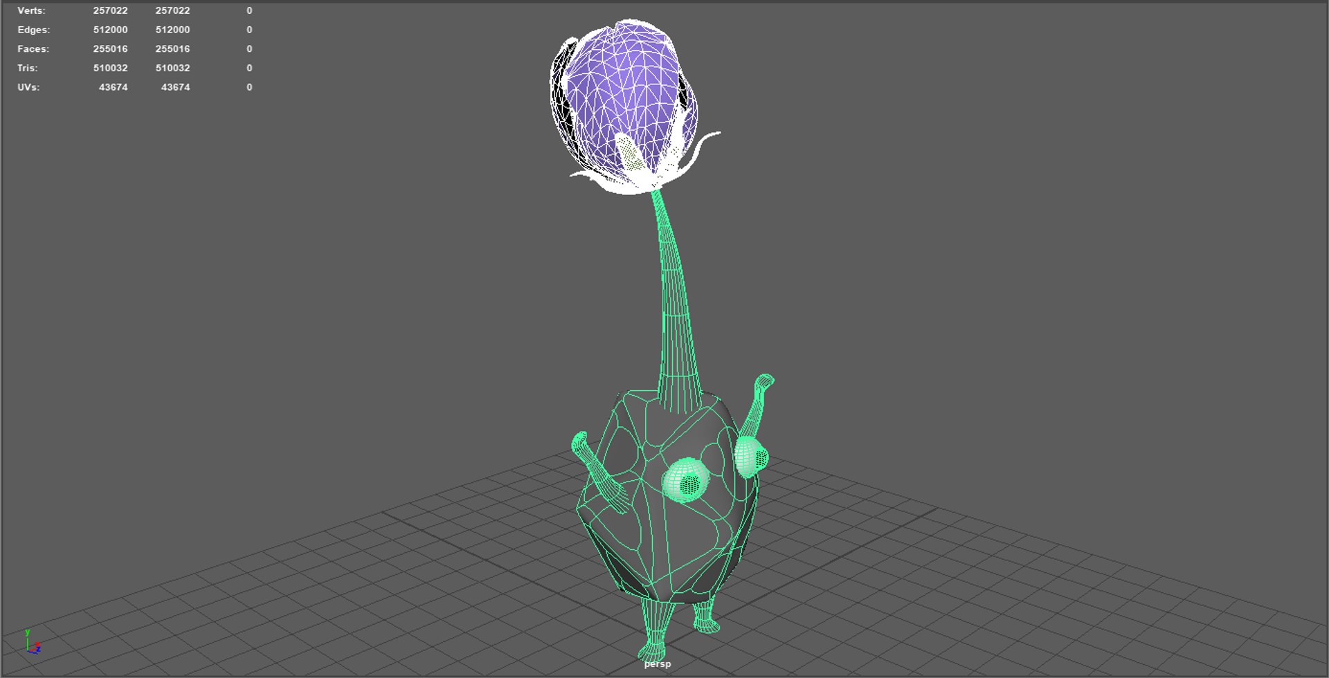 3D rock pikmin model - TurboSquid 1653707