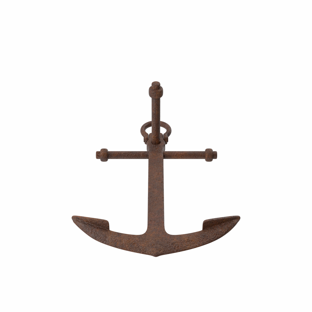 3D Rusty Anchor - TurboSquid 2200779