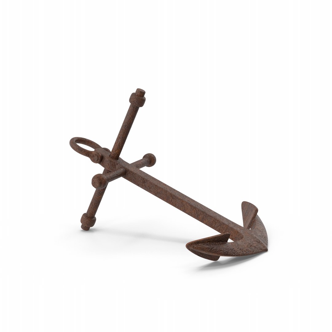 3D Rusty Anchor - TurboSquid 2200779