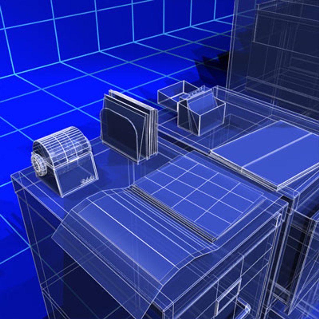 Files Folders Cabinets 01 3d Model