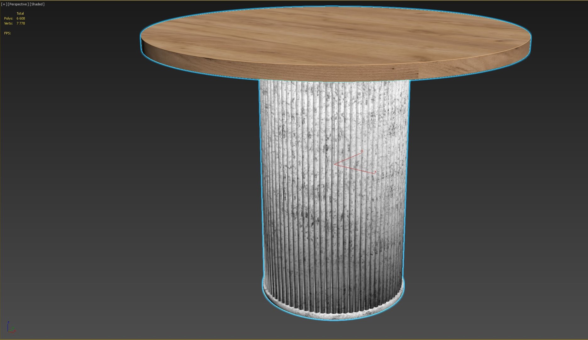 3D Garvich Table - TurboSquid 2152725