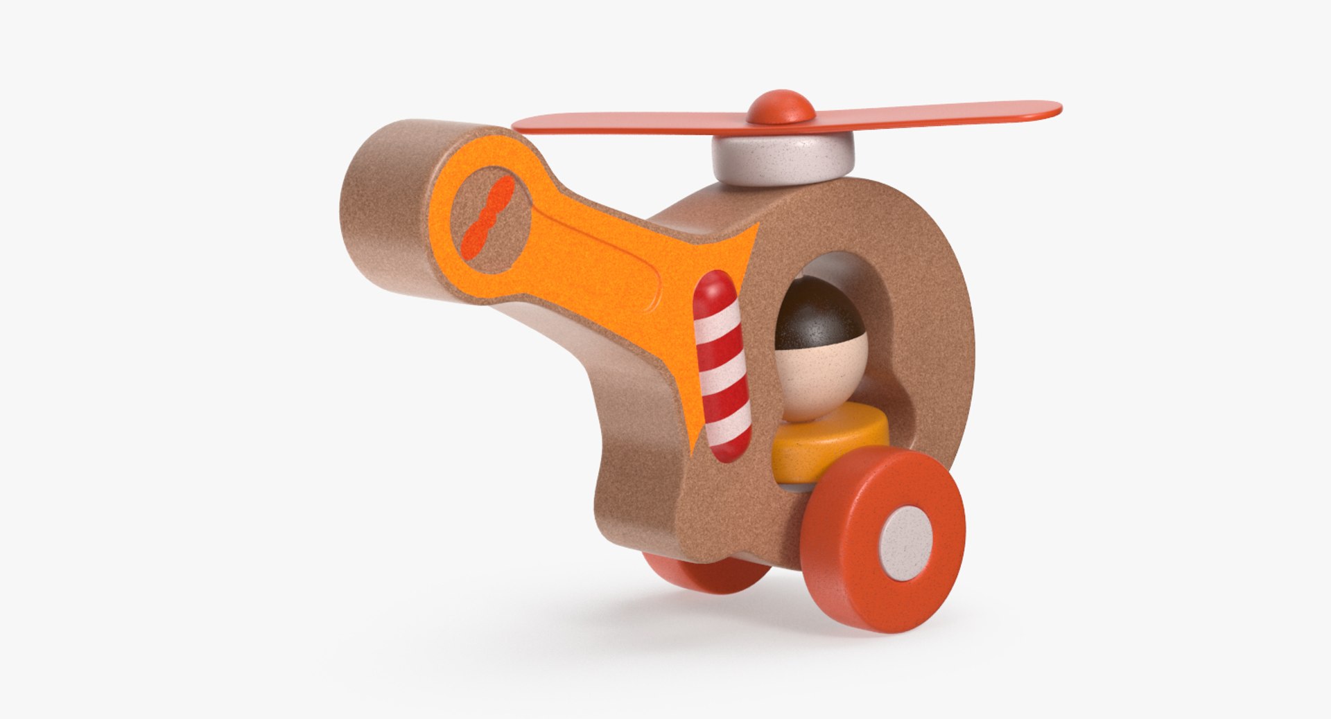 Toy Helicopter 3D Model - TurboSquid 1345192