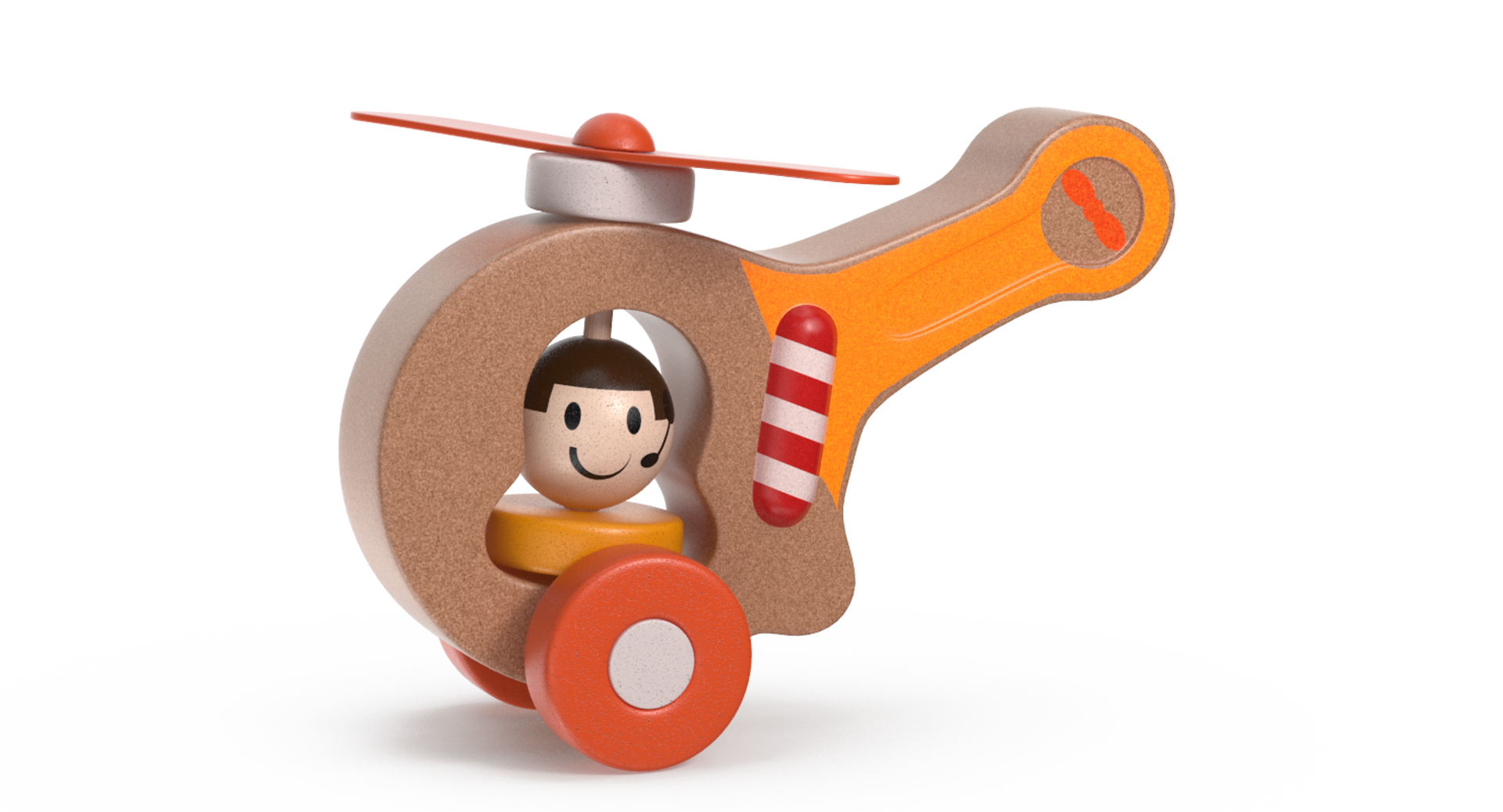 Toy Helicopter 3D Model - TurboSquid 1345192