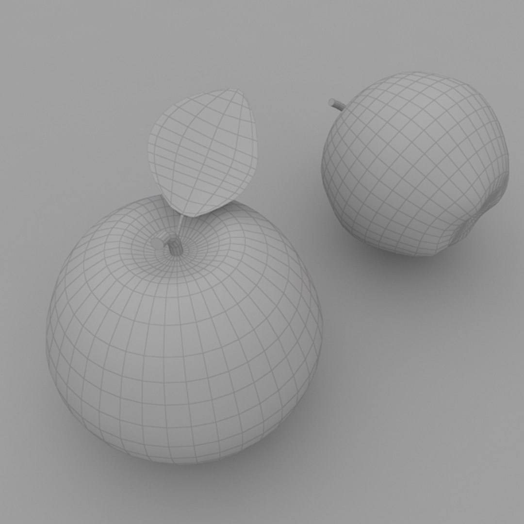 Apple 3d Model