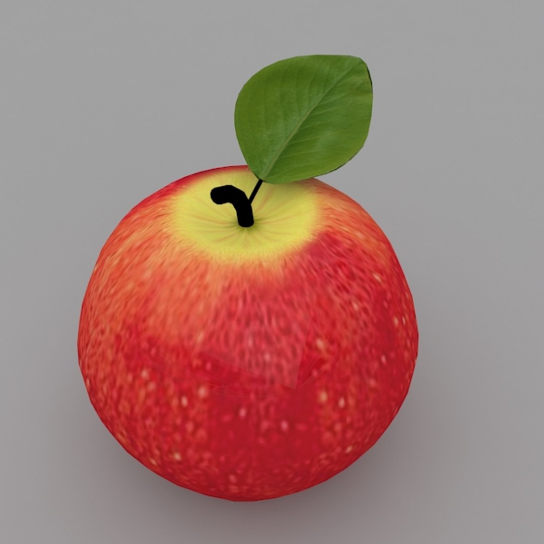 Apple 3d Model
