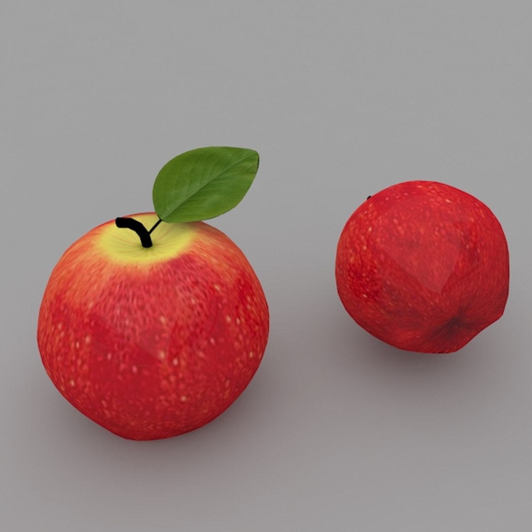 Apple 3d Model