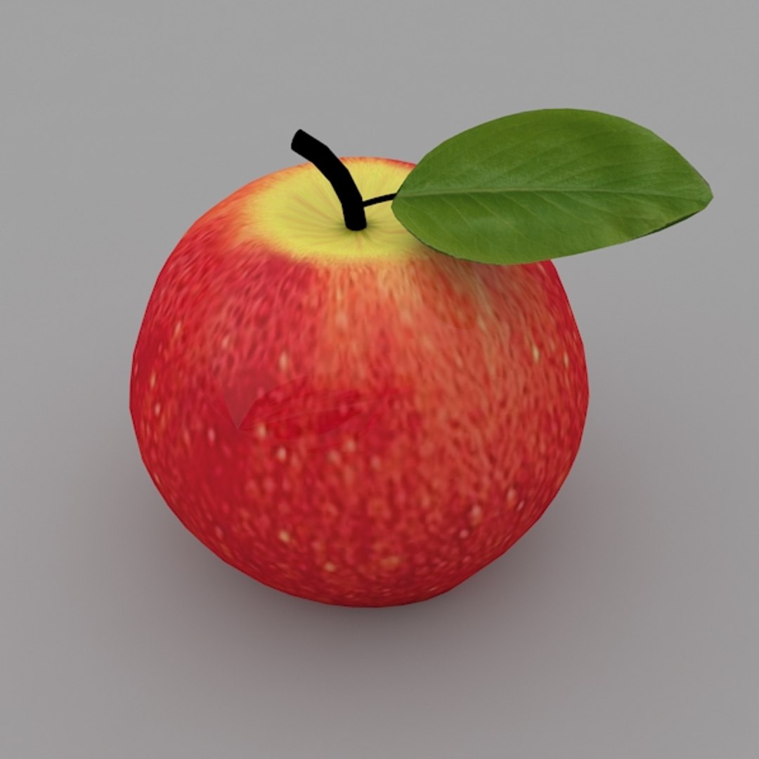 Apple 3d Model