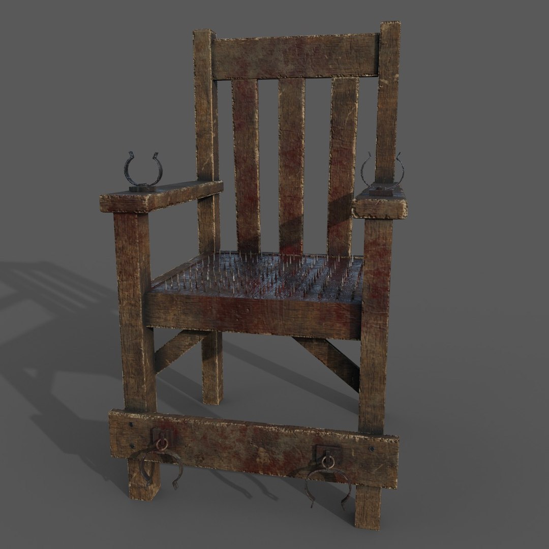 Torture Chair 3D Model - TurboSquid 1433375