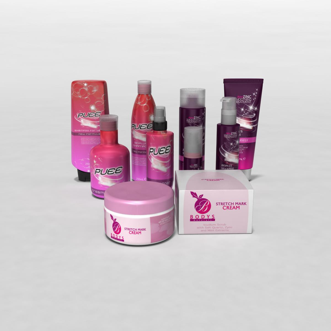 3d cosmetic pack model